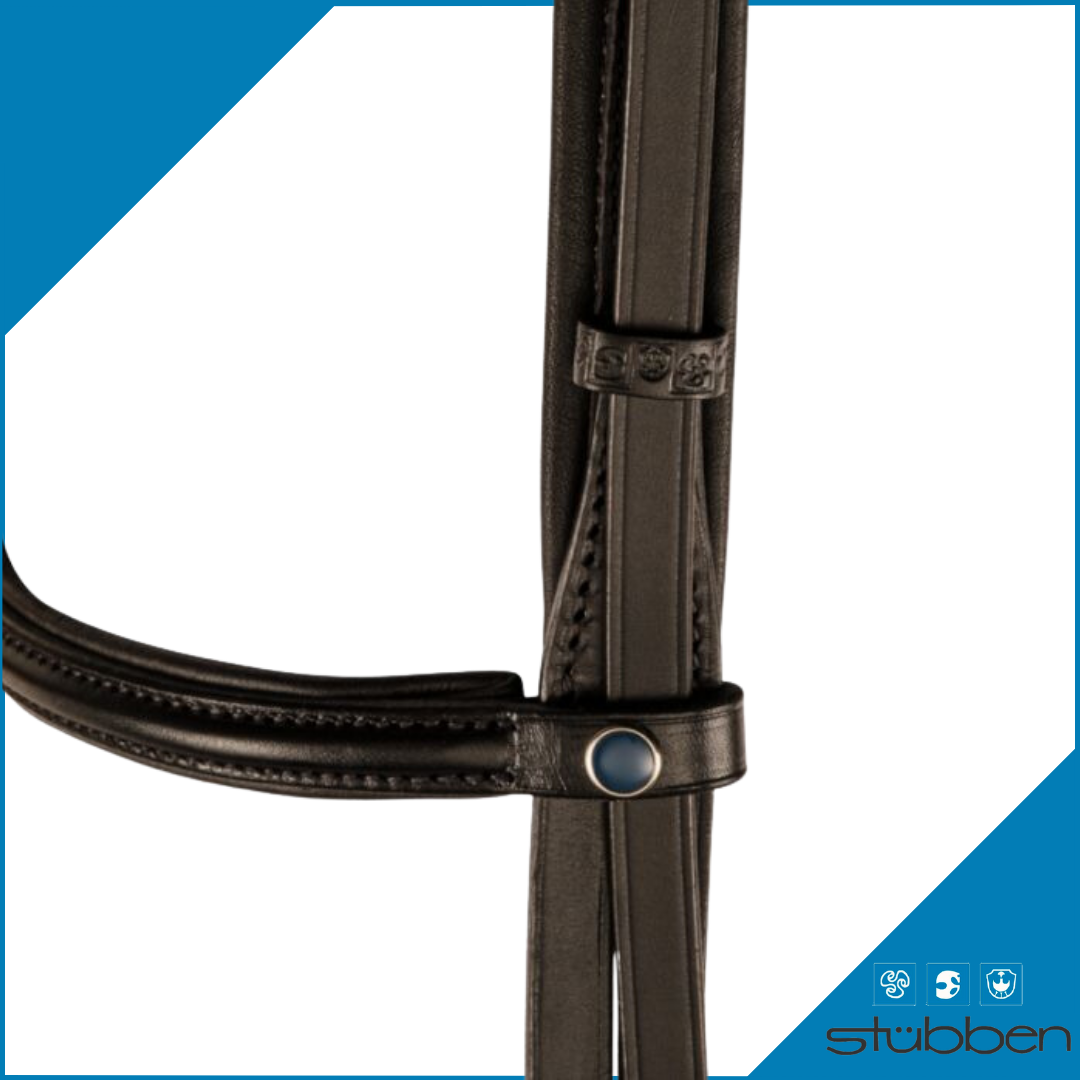 STUBBEN 2300C LEITRIM SNAFFLE BRIDLE - STUBBEN : Bridles & Reins ...