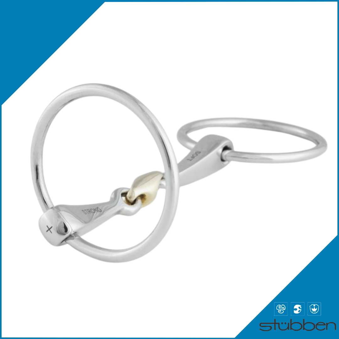 STUBBEN 2233 2 IN 1 LOOSE RING BIT - STUBBEN : Bridles & Reins ...