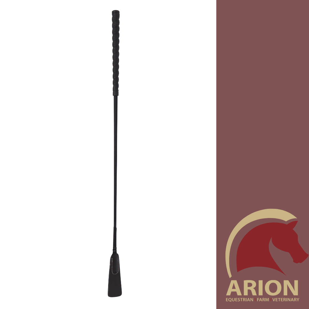 BLUE TAG RUBBER GRIP RIDING WHIP - Lunging : Champion Equestrian ...
