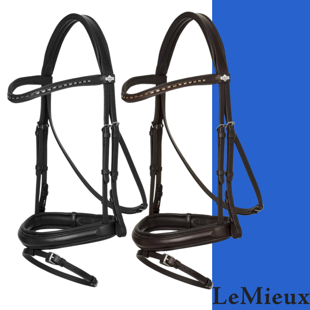 LE MIEUX ARIKA DRESSAGE BRIDLE - Bridles & Reins-Bridles - Snaffle ...